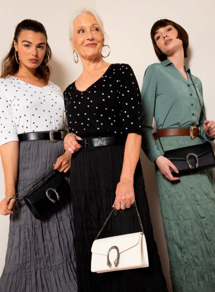 Классика снова в тренде вместе с Crazy Line: клетка, полоска, горошек ...